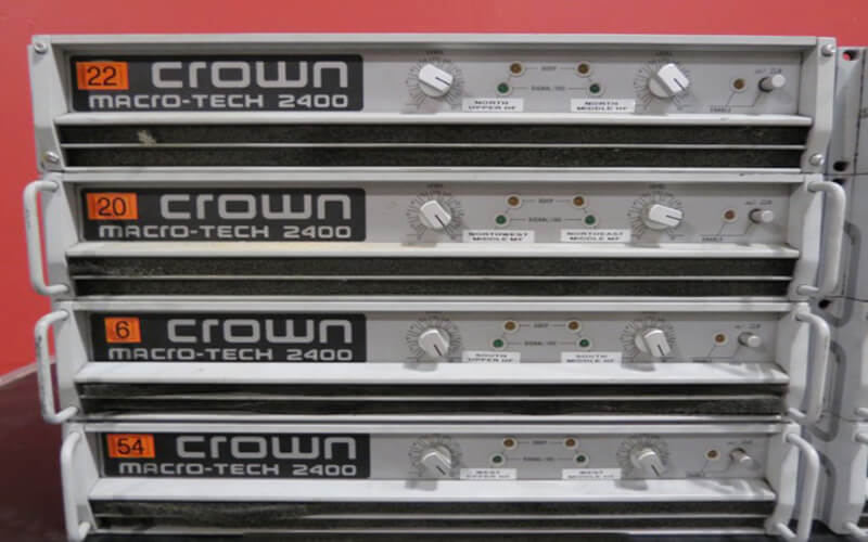 Cục đẩy Crown 2400 nhập khẩu chính hãng » Cục đẩy công suất cao